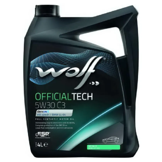 WOLF OFFICIALTECH 5W-30 C3 4L
